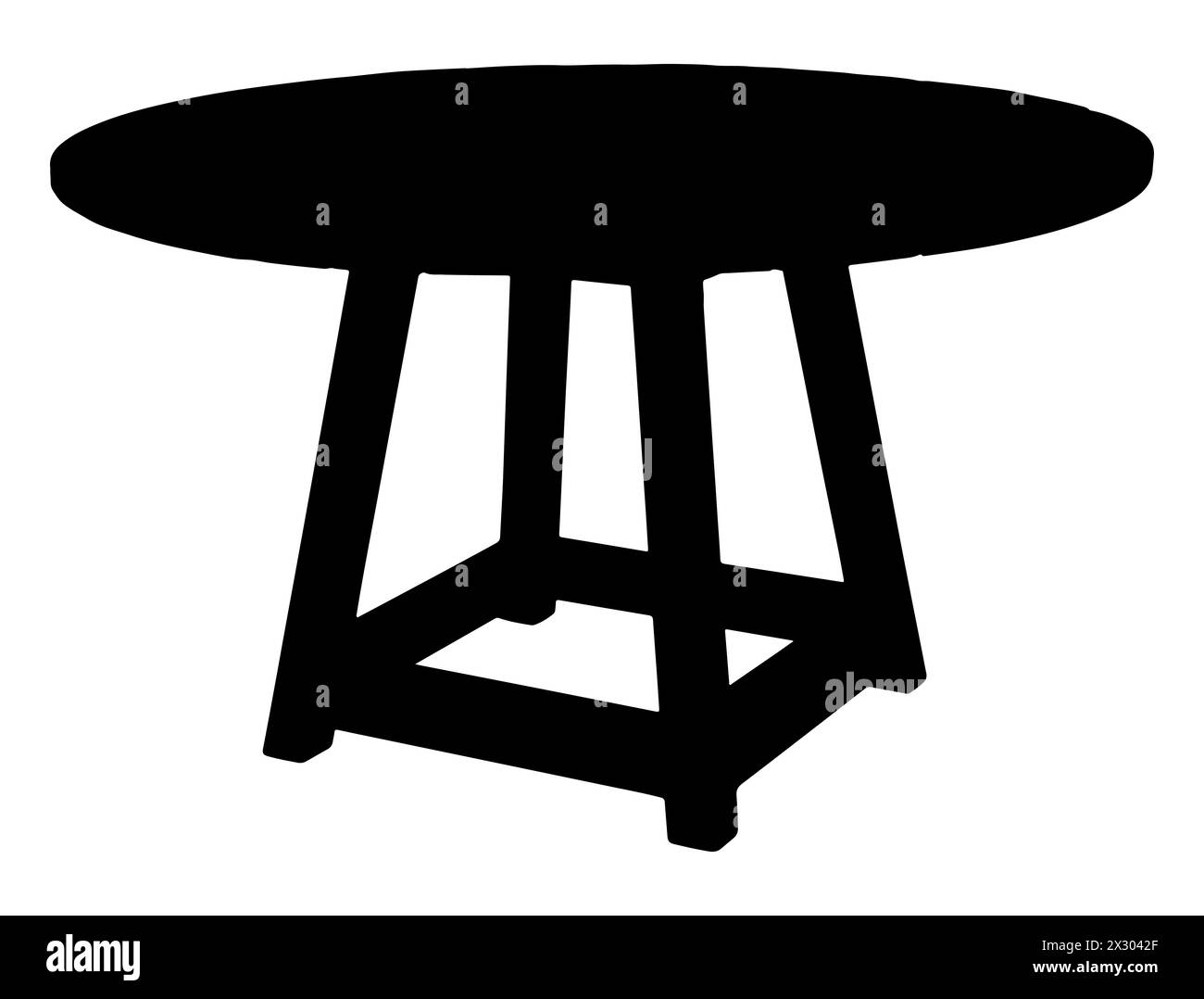 Rustic food table Stock Vector Images - Alamy