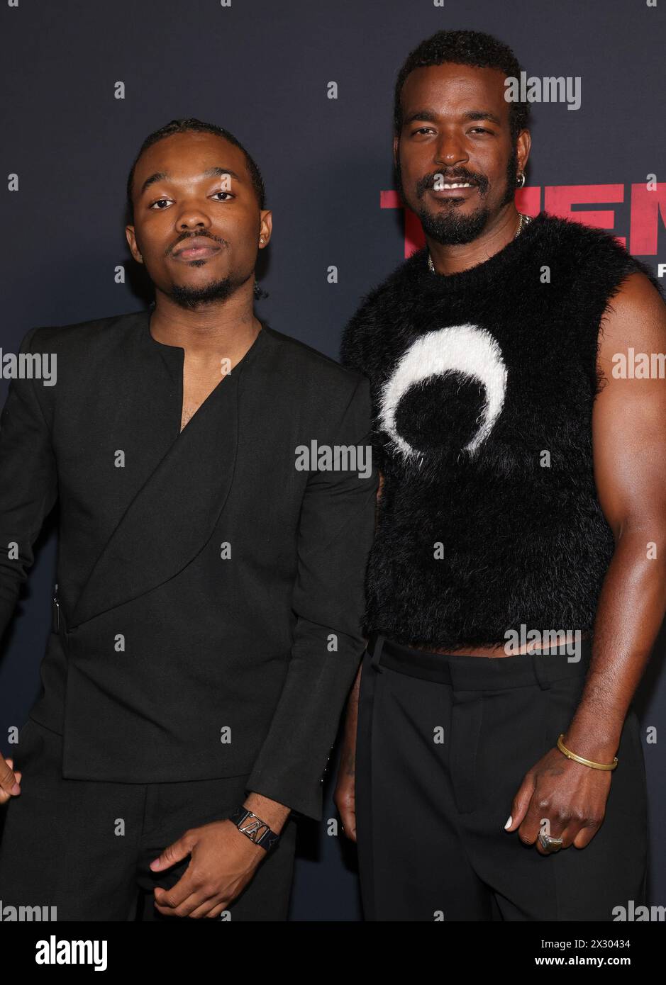 CULVER CITY, CA - APRIL 23: Joshua J. Williams, Luke James at Prime ...