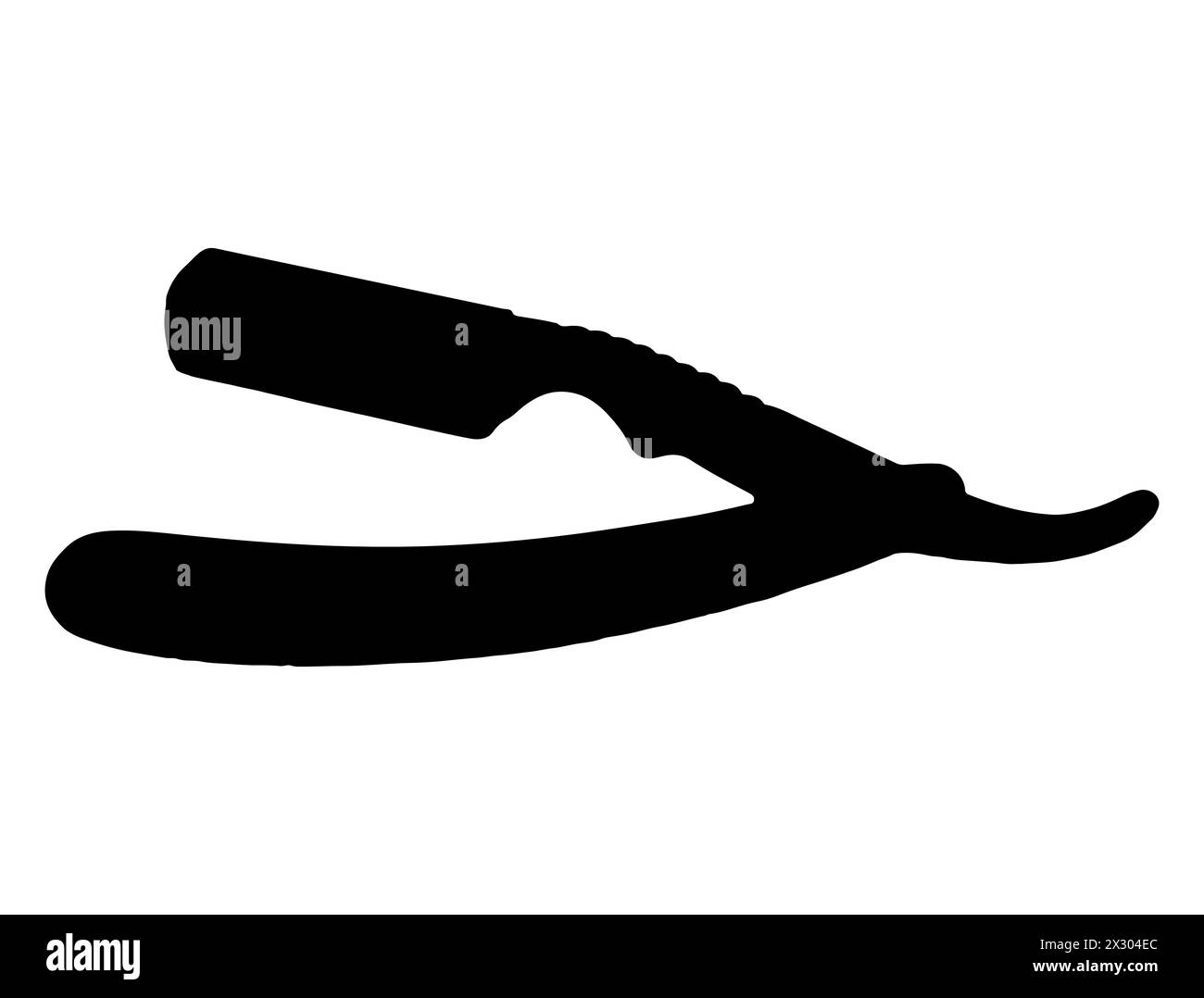 Razor silhouette vector art Stock Vector Image & Art - Alamy