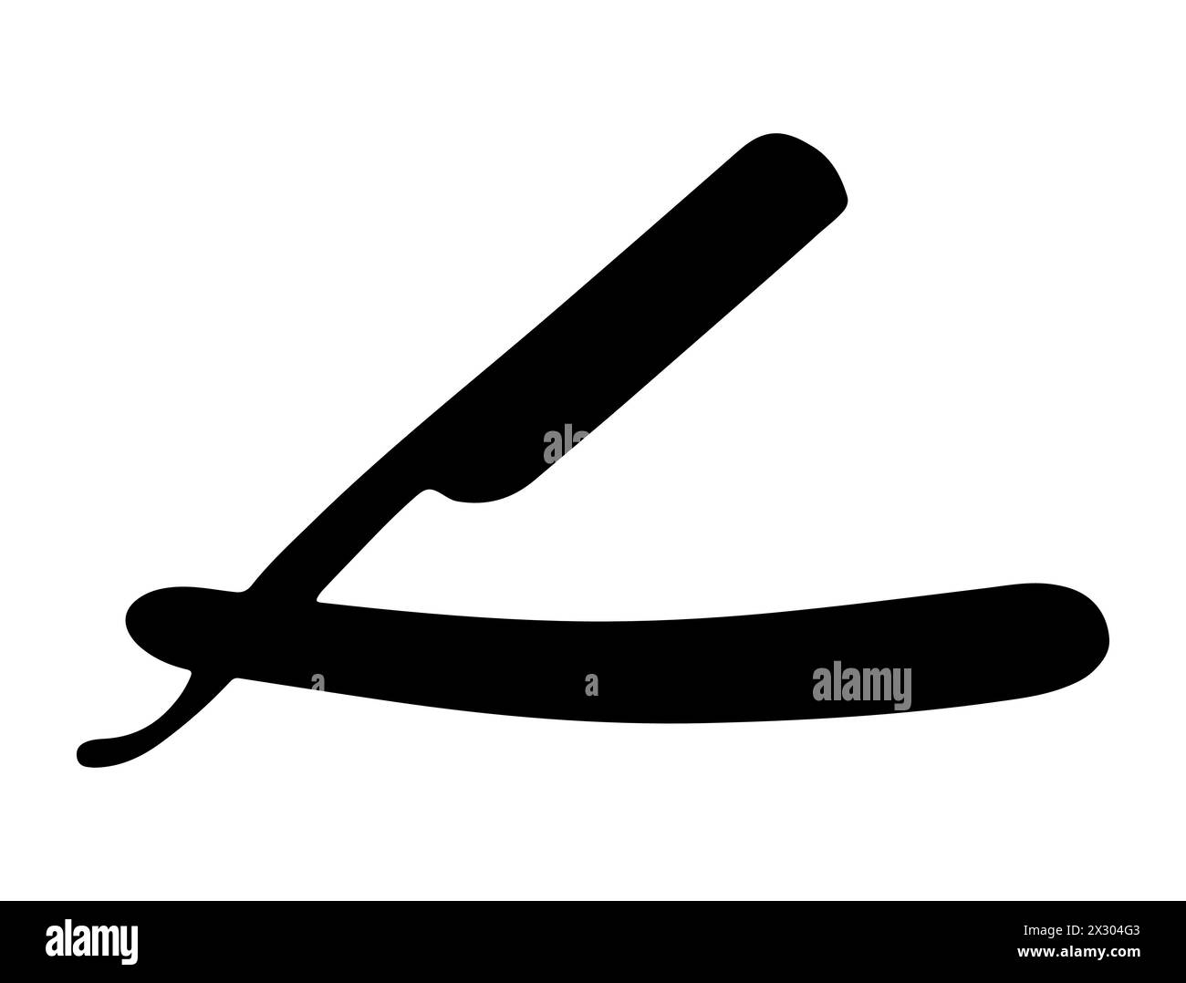 Razor silhouette vector art Stock Vector Image & Art - Alamy