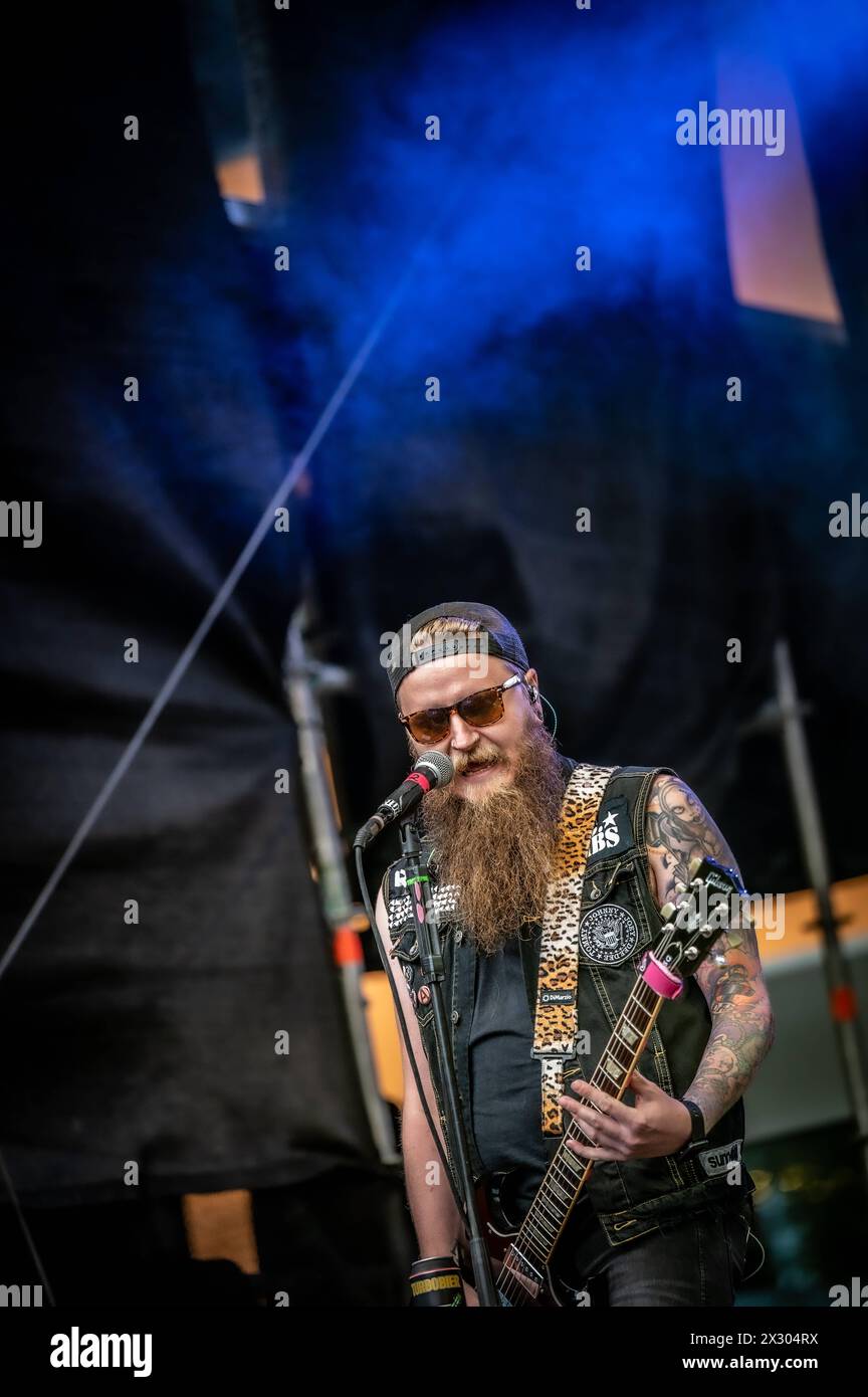 Turbobier live on stage at Glemmride Festival in Hinterglemm Salzburg ...