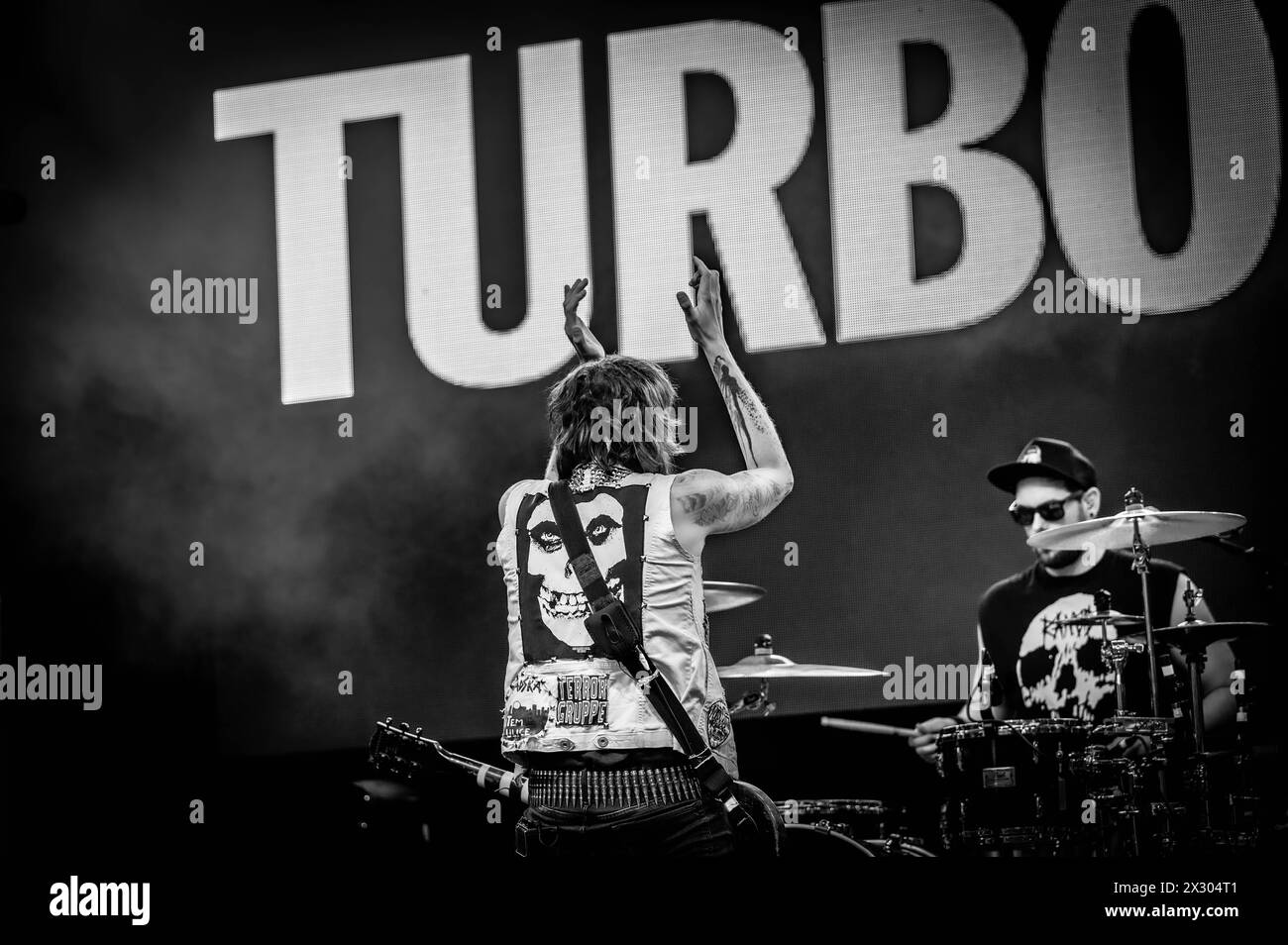 Turbobier live on stage at Glemmride Festival in Hinterglemm Salzburg ...