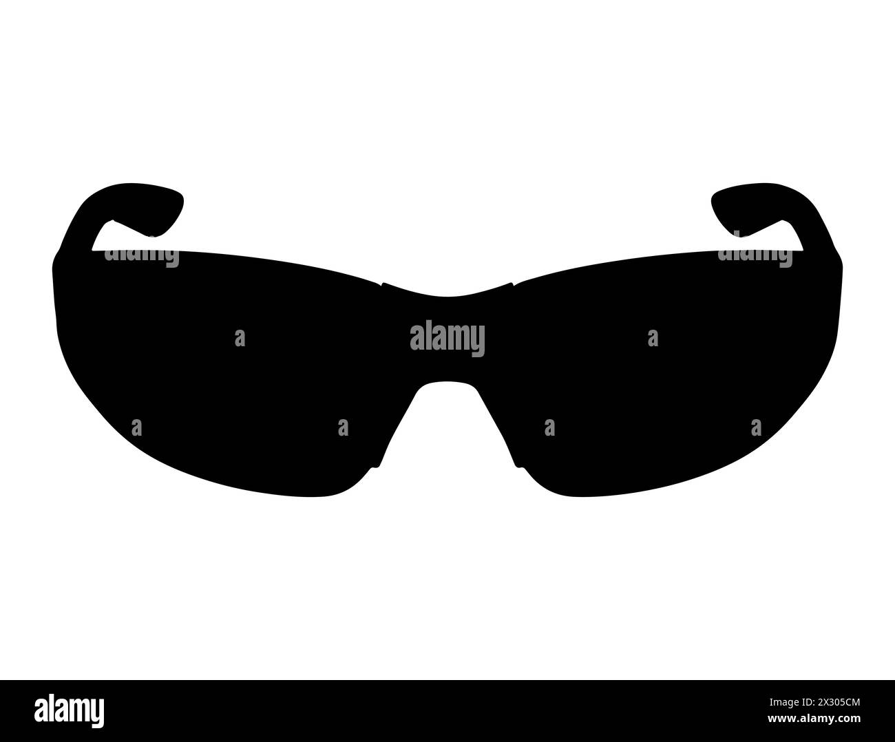 Safety goggle silhouette Cut Out Stock Images & Pictures - Alamy