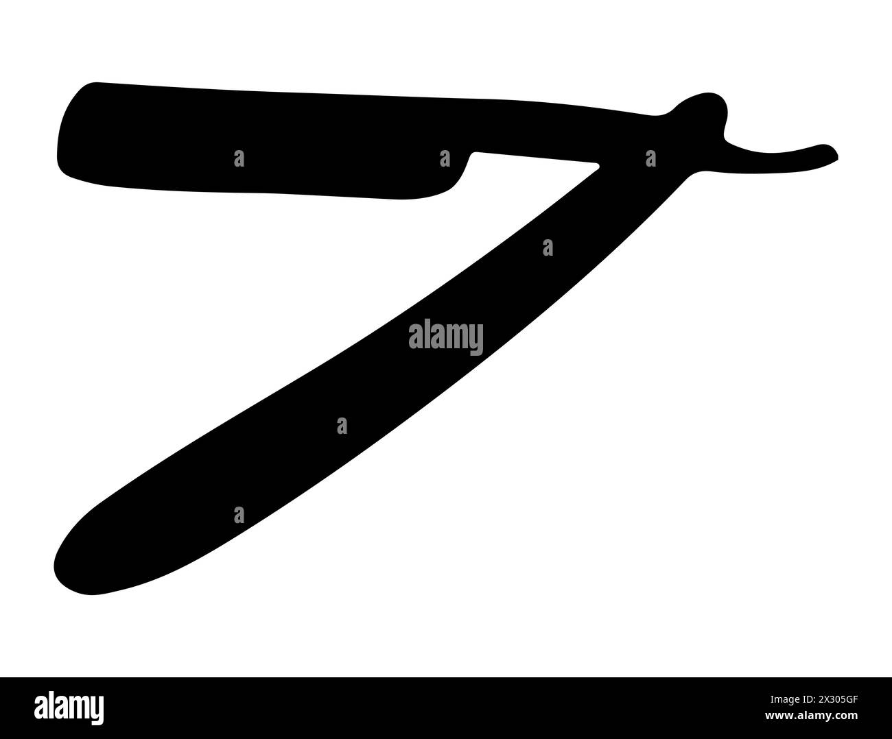 Razor silhouette vector art Stock Vector Image & Art - Alamy