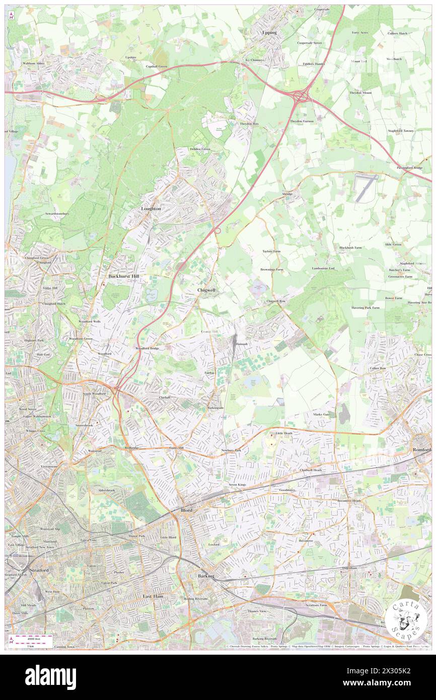 Grange Hill, Essex, GB, United Kingdom, England, N 51 36' 42'', N 0 5 ...