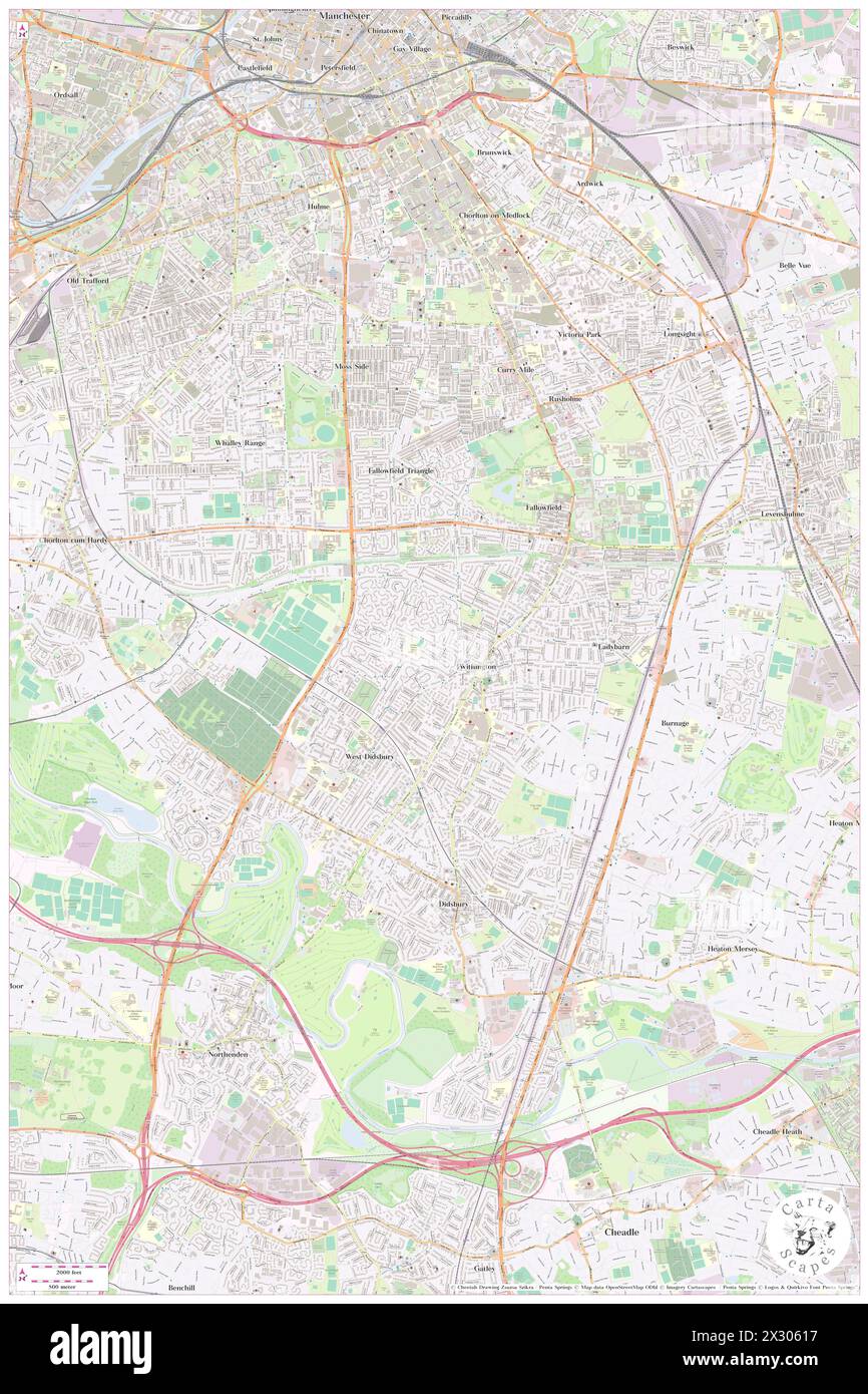 Withington, Manchester, GB, United Kingdom, England, N 53 26' 4'', S 2 ...