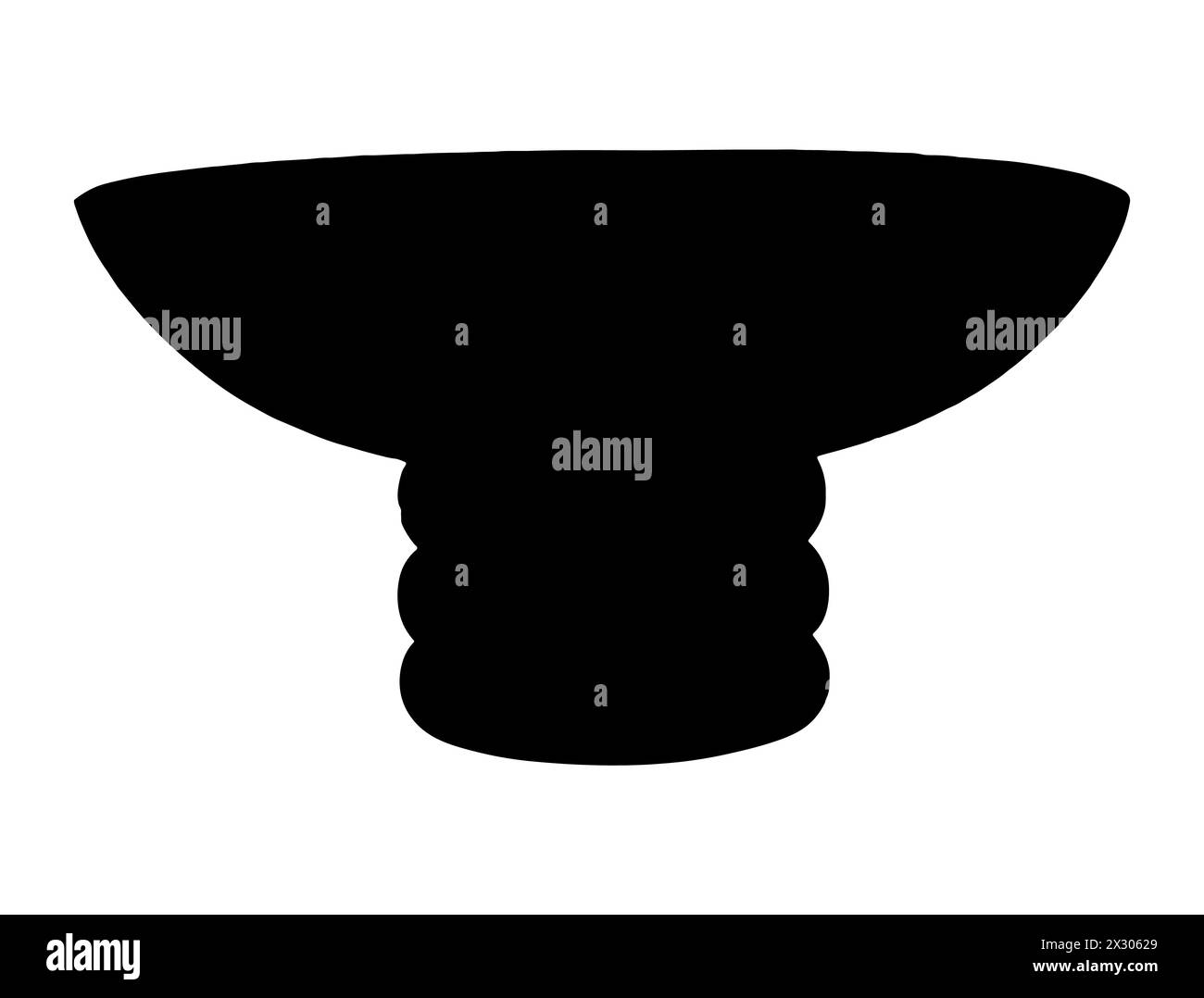 Bowl shape silhouette vector art Stock Vector Image & Art - Alamy