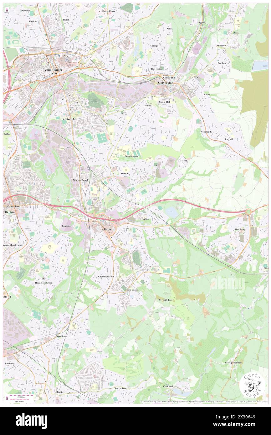 Newton For Hyde Station, Borough of Tameside, GB, United Kingdom ...