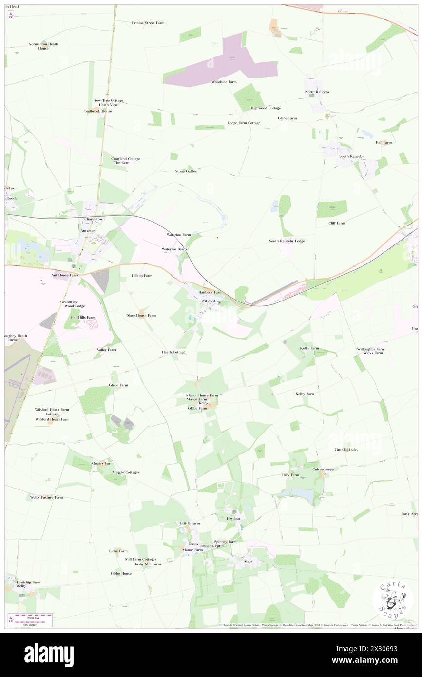 Wilsford, Lincolnshire, GB, United Kingdom, England, N 52 58' 23'', S 0 ...