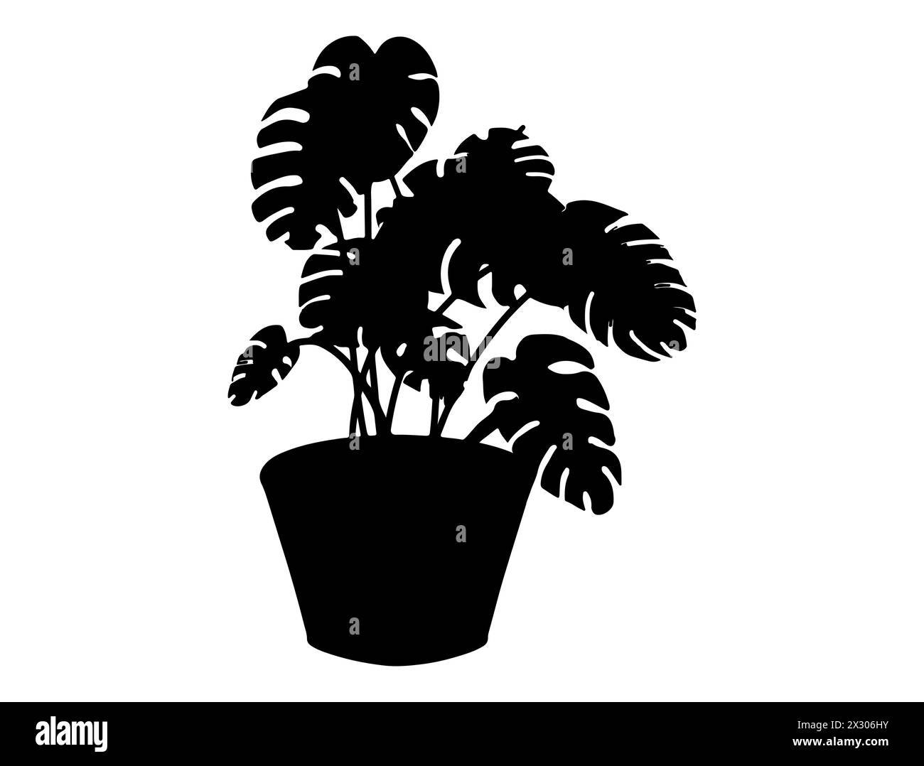 Tropical plant silhouette vector art Stock Vector Image & Art - Alamy Tropical plant silhouette vector art Stock Vector Image & Art - Alamy