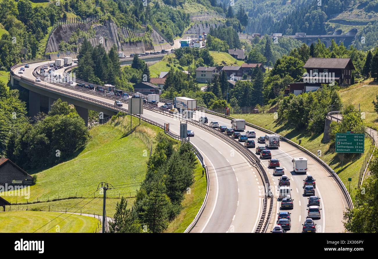 Gotthardstrassentunnel hi-res stock photography and images - Alamy