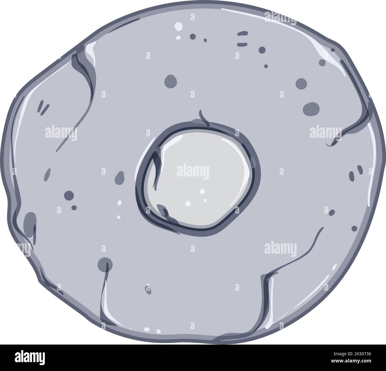 hub wheel ancient cartoon vector illustration Stock Vector Image & Art ...