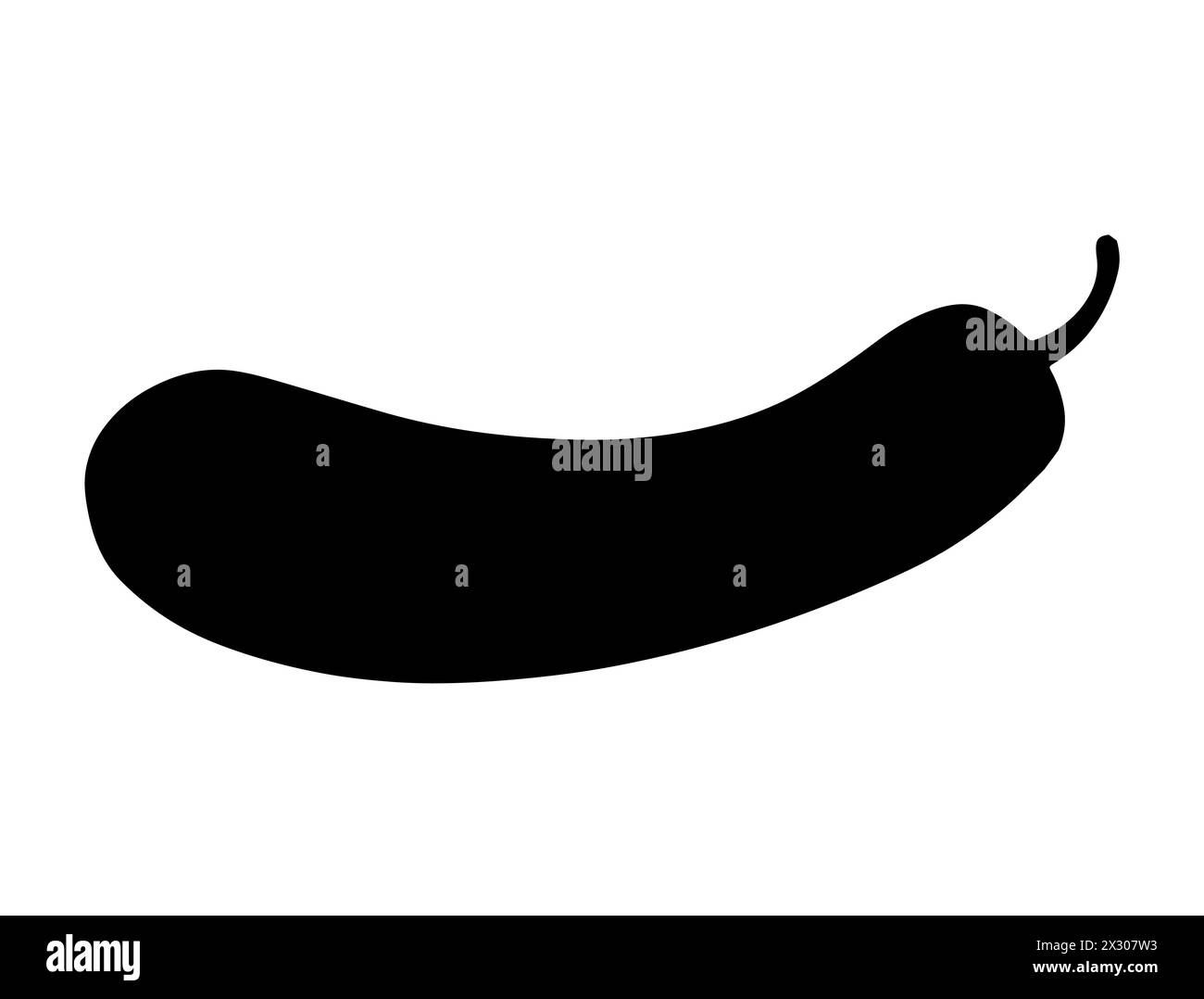 Bottle gourd silhouette vector art Stock Vector Image & Art - Alamy