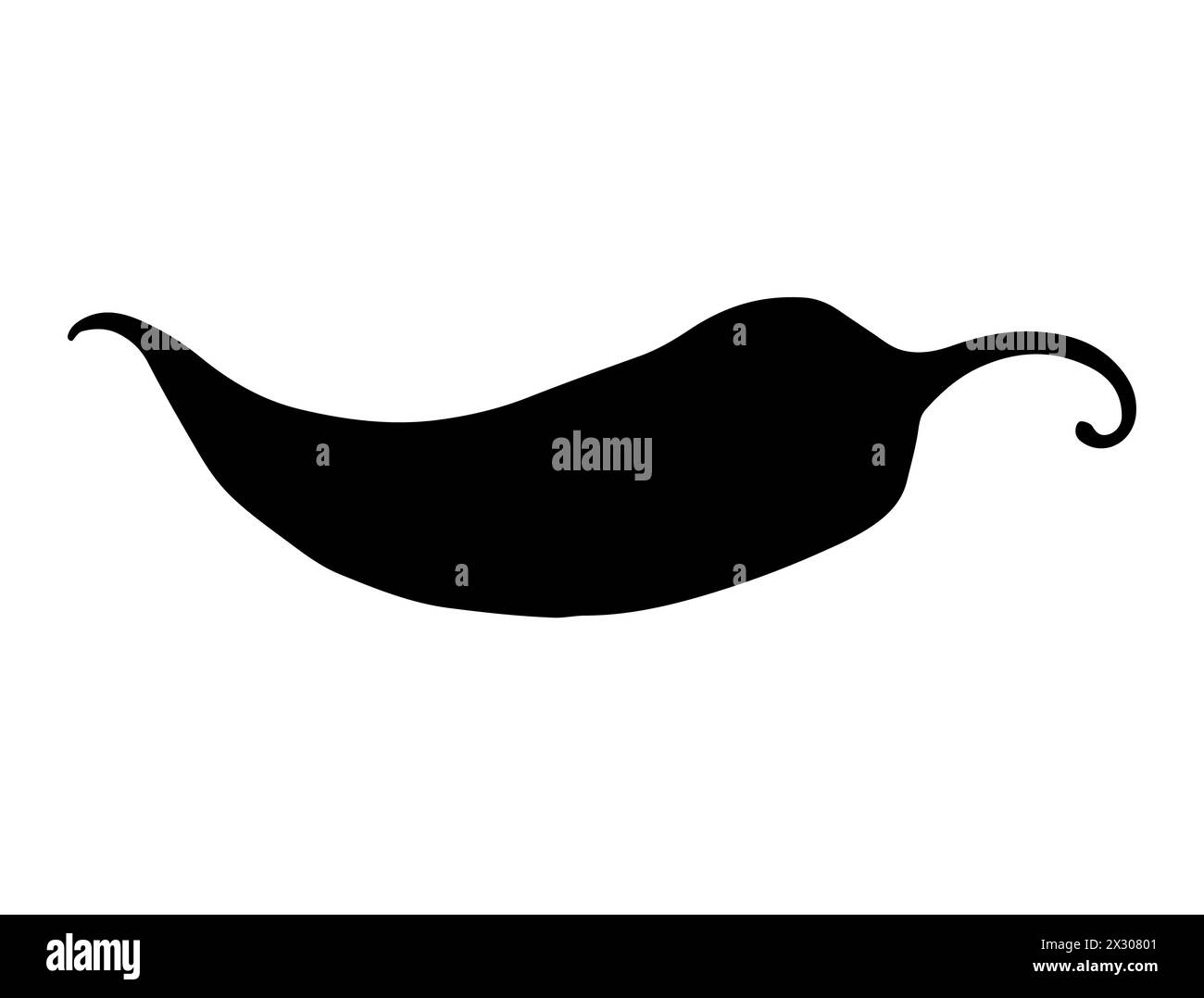 Chili silhouette vector art Stock Vector Image & Art - Alamy