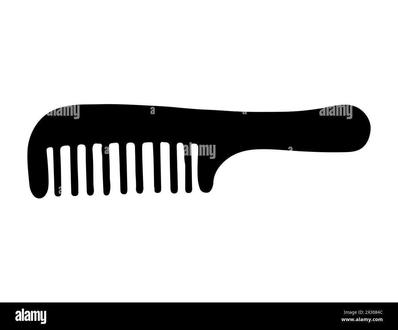 Comb silhouette vector art Stock Vector Image & Art - Alamy