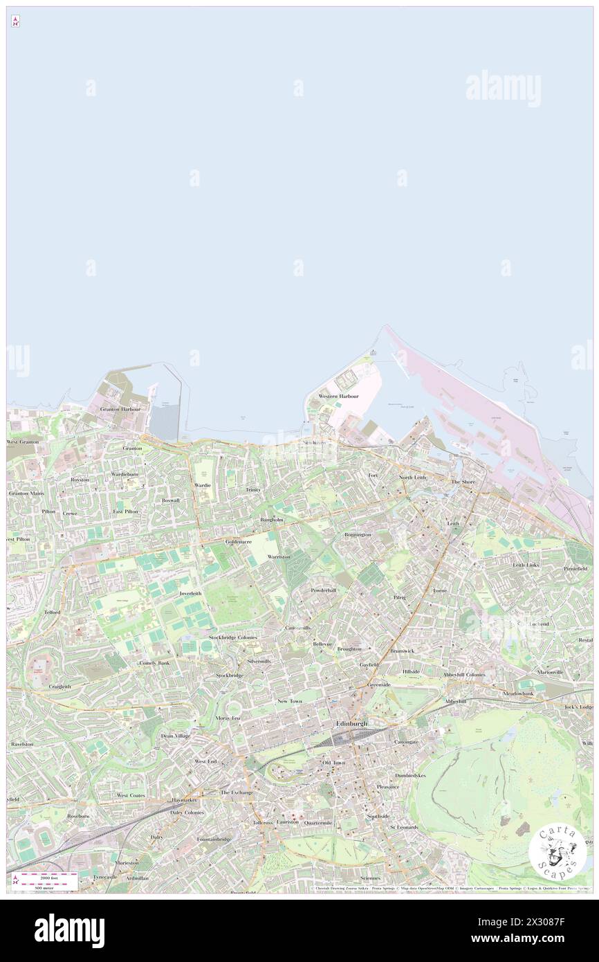 Newhaven map edinburgh hi-res stock photography and images - Alamy