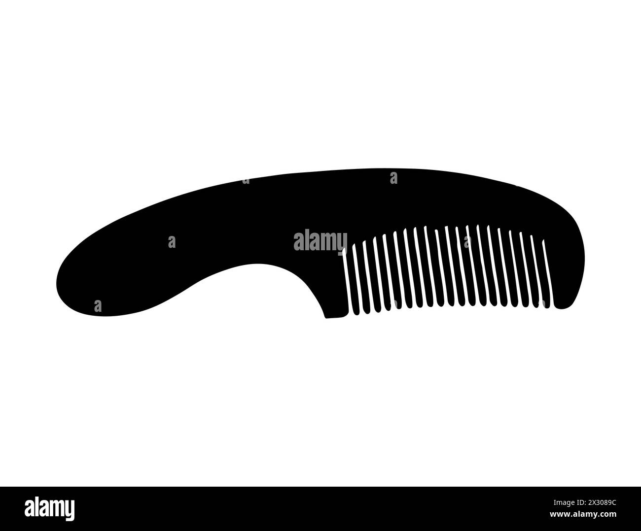 Comb silhouette vector art Stock Vector Image & Art - Alamy