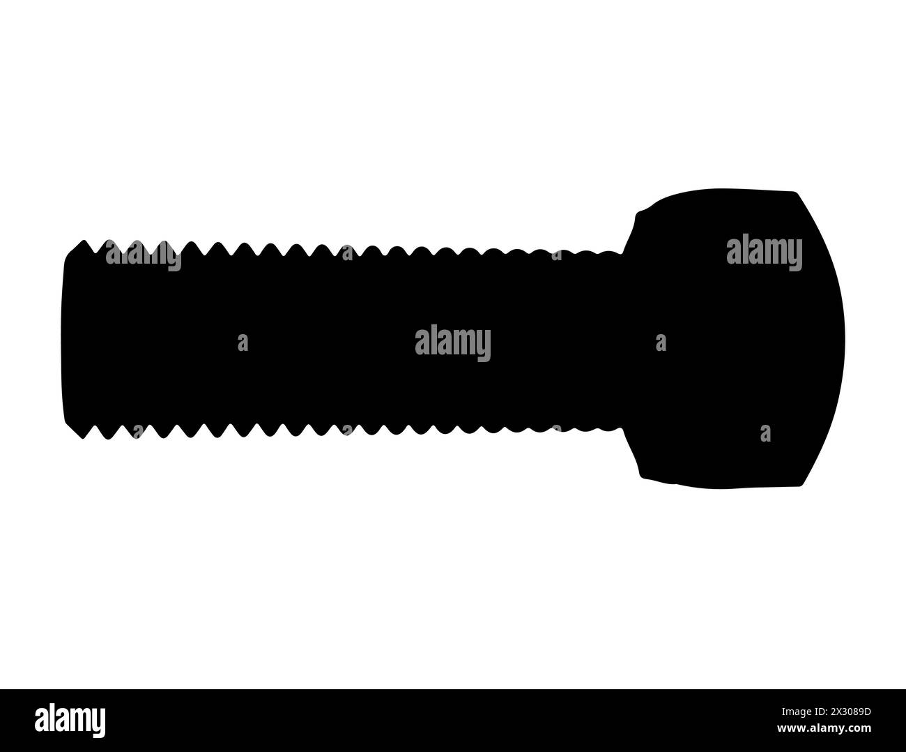 Bolt silhouette vector art Stock Vector Image & Art - Alamy