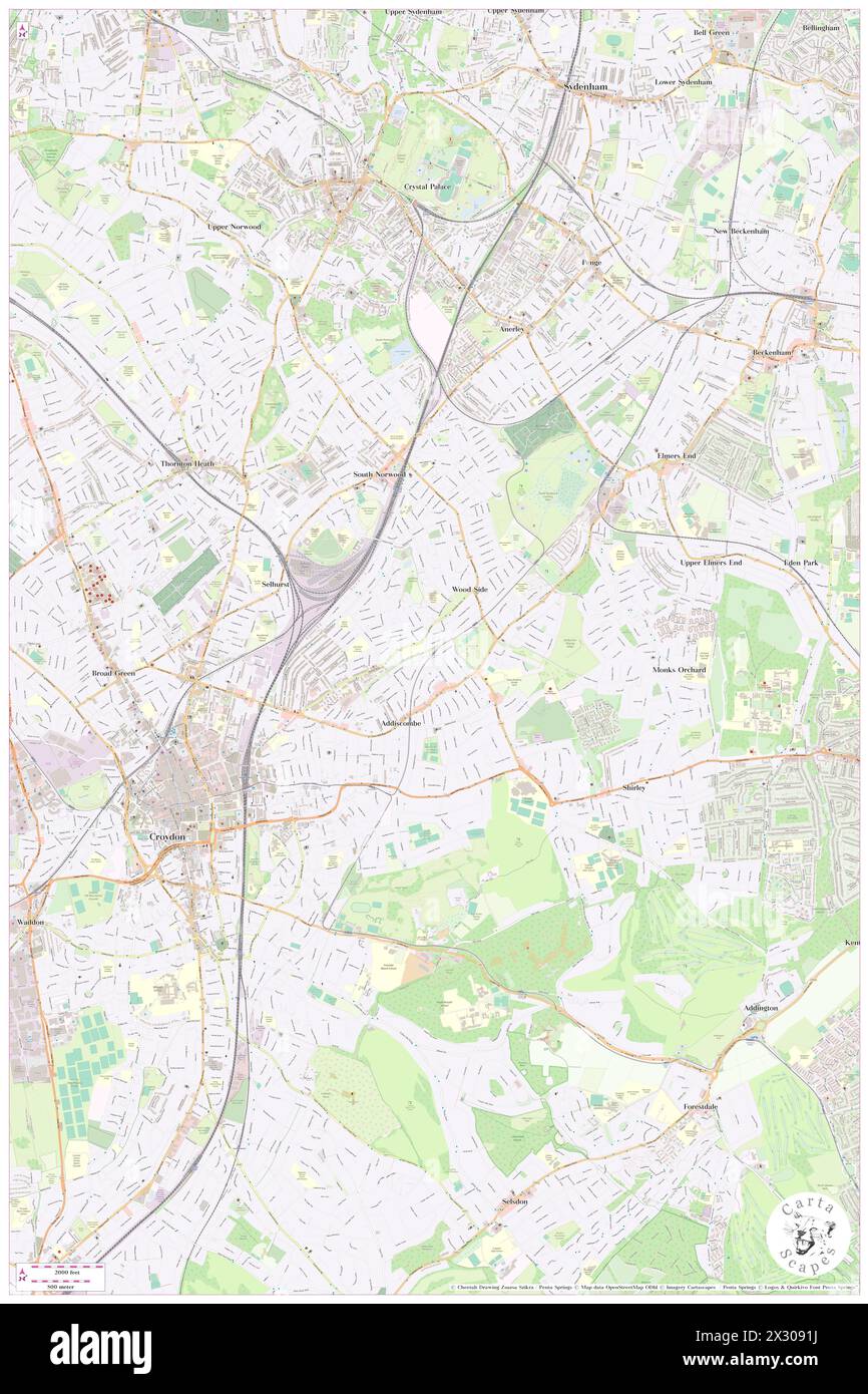 Blackhorse Lane Tramlink Stop, Greater London, GB, United Kingdom ...