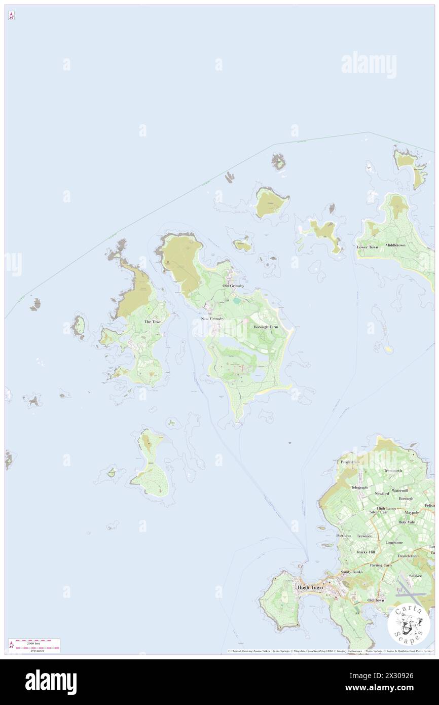 Tresco, Isles of Scilly, GB, United Kingdom, England, N 49 56' 55'', S ...