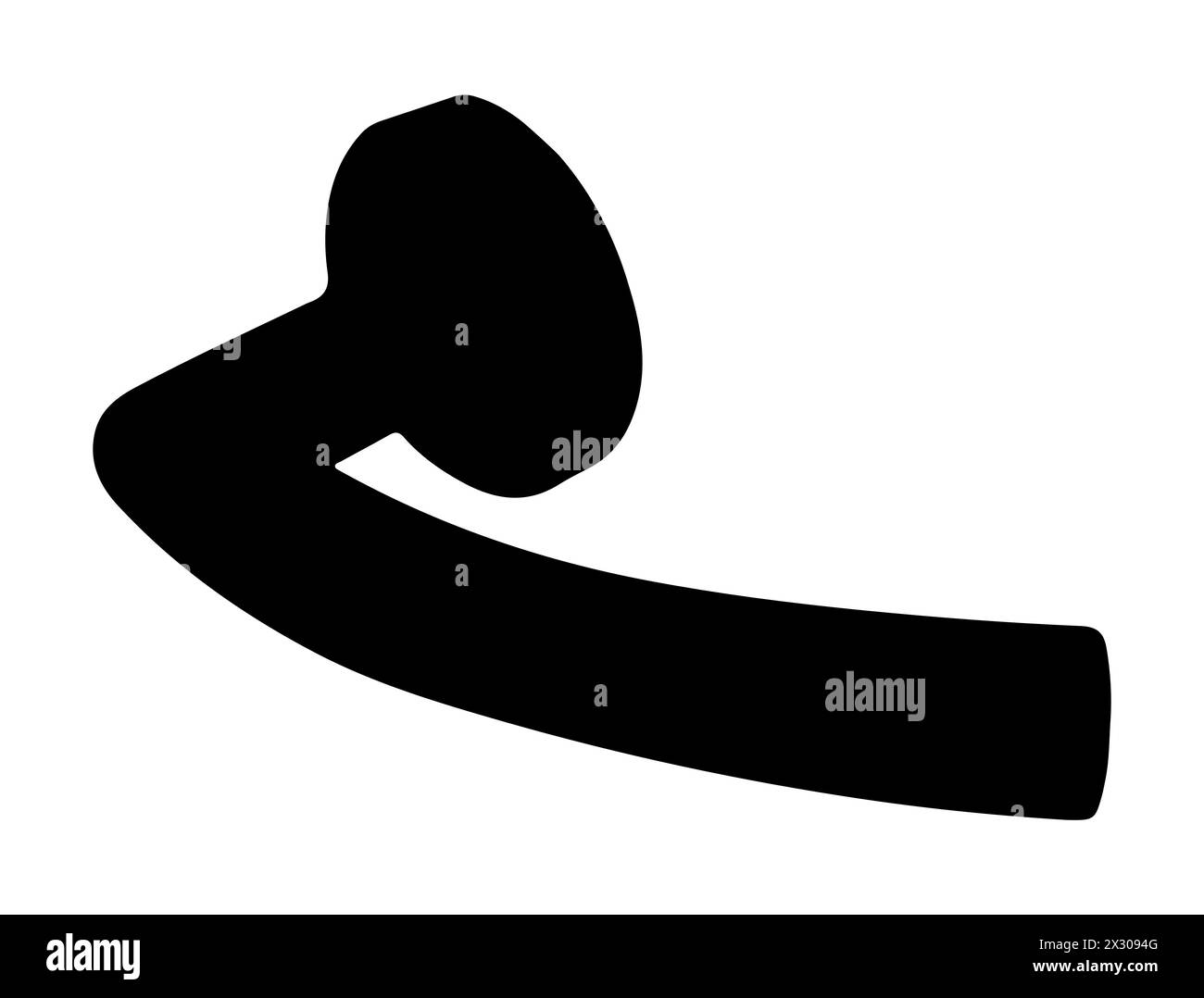 Door handle silhouette vector art Stock Vector Image & Art - Alamy