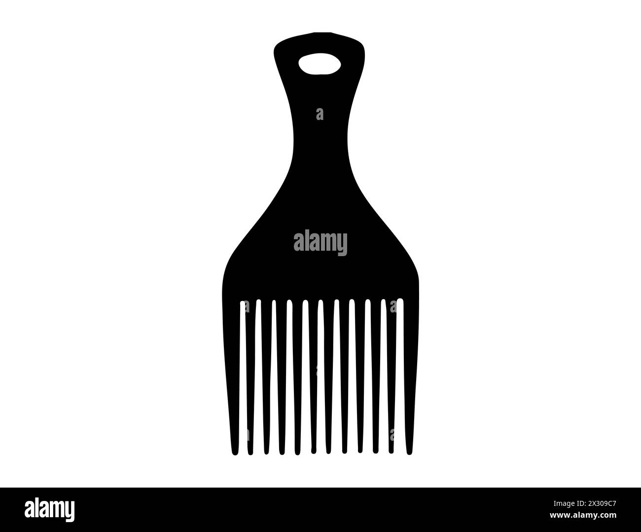 Comb silhouette vector art Stock Vector Image & Art - Alamy