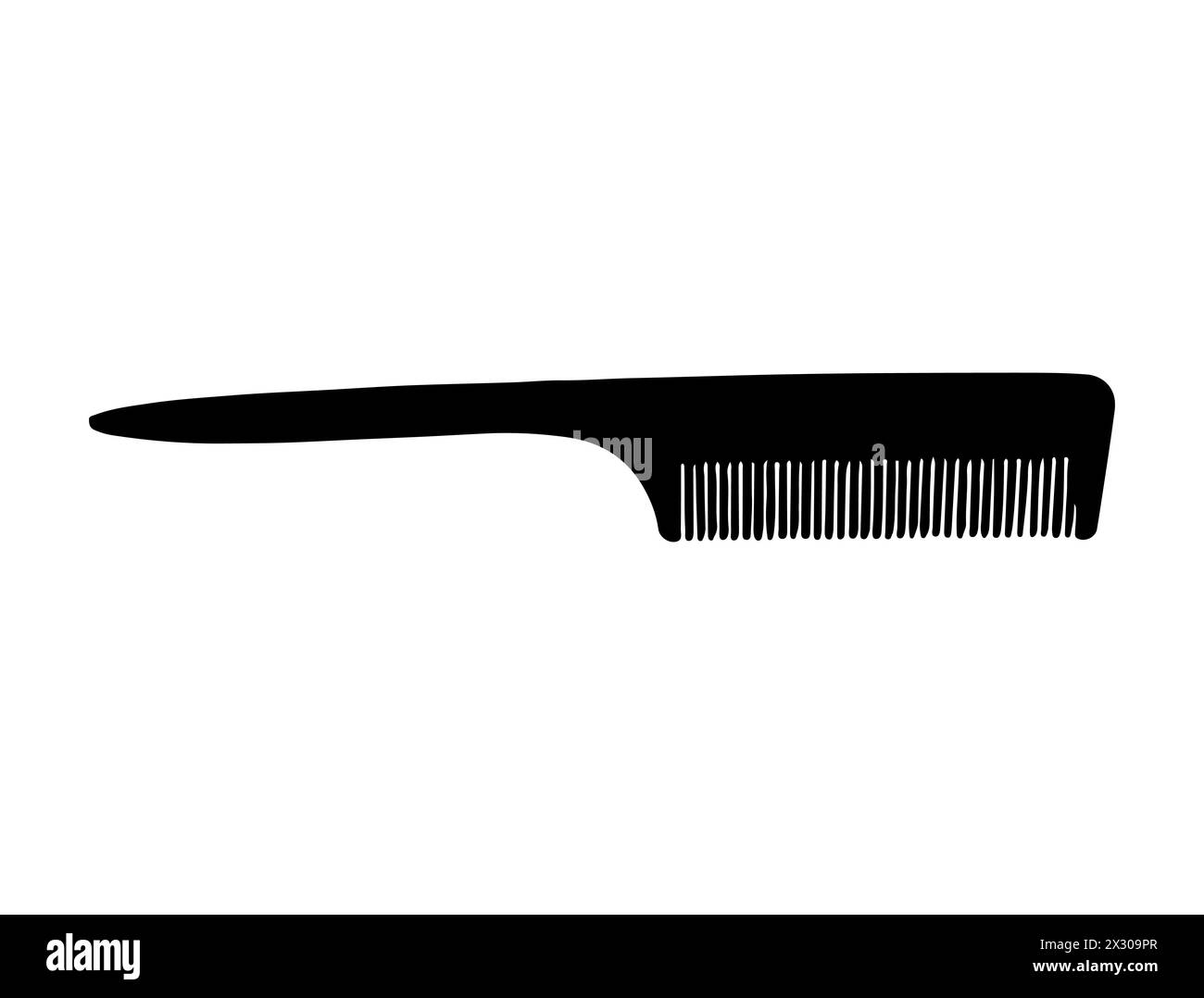 Comb silhouette vector art Stock Vector Image & Art - Alamy
