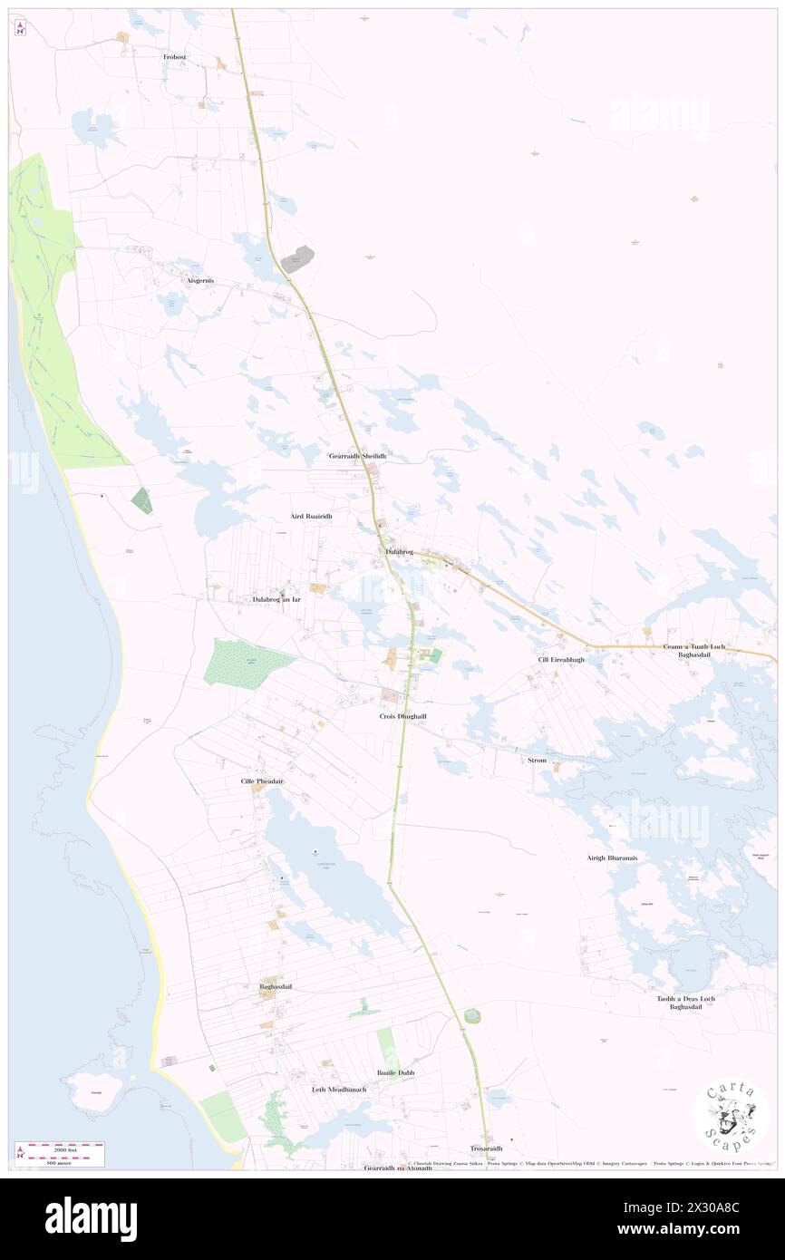 Borrodale Hotel, Eilean Siar, GB, United Kingdom, Scotland, N 57 9' 54 ...