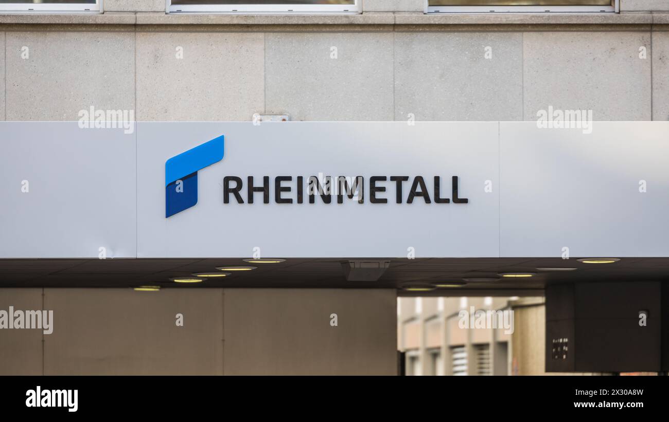 Rheinmetall logo hi-res stock photography and images - Alamy