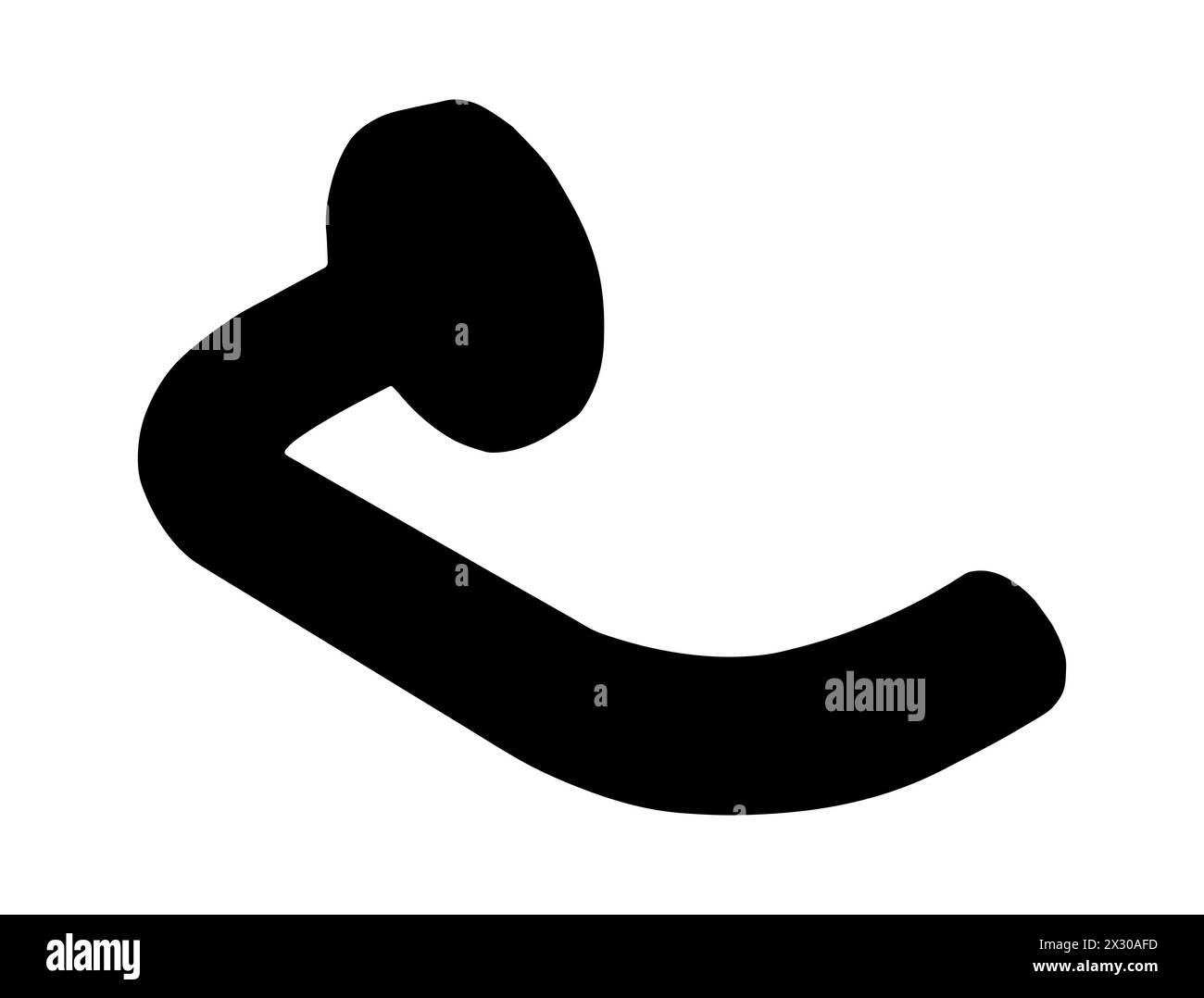 Door handle silhouette vector art Stock Vector Image & Art - Alamy