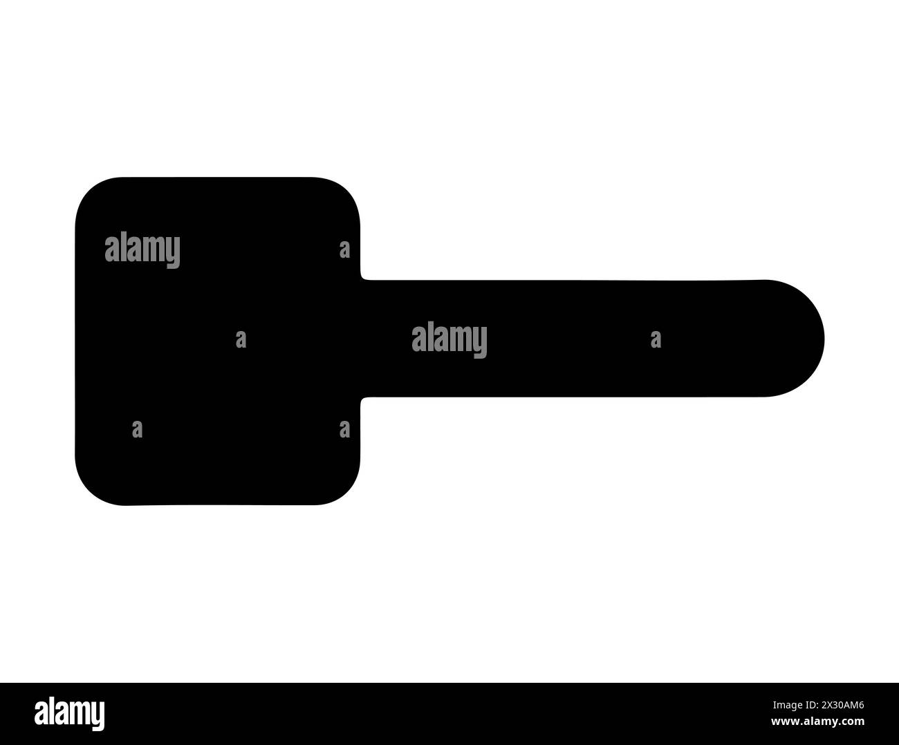 Door handle silhouette vector art Stock Vector Image & Art - Alamy