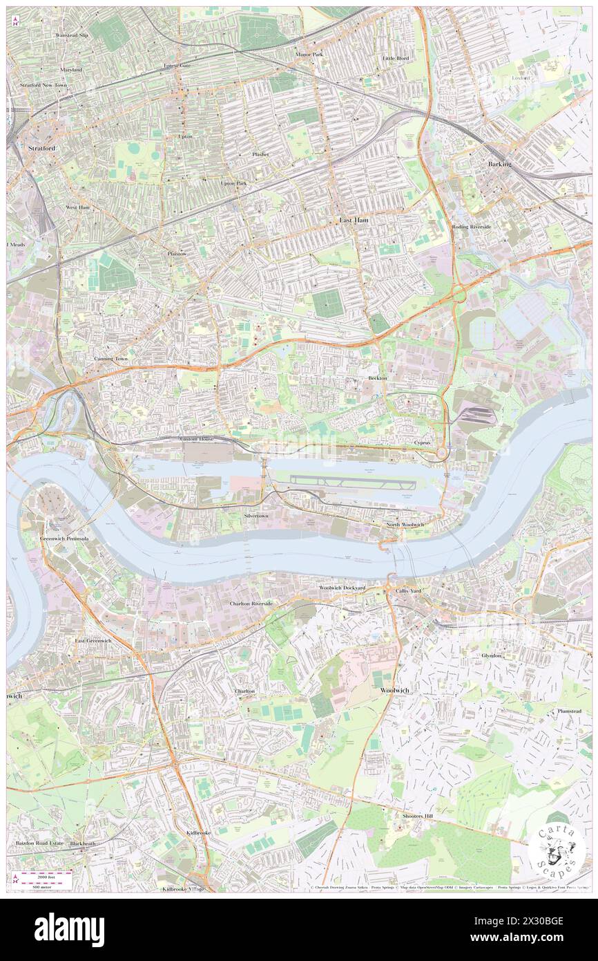 Royal Albert DLR Station, Greater London, GB, United Kingdom, England ...