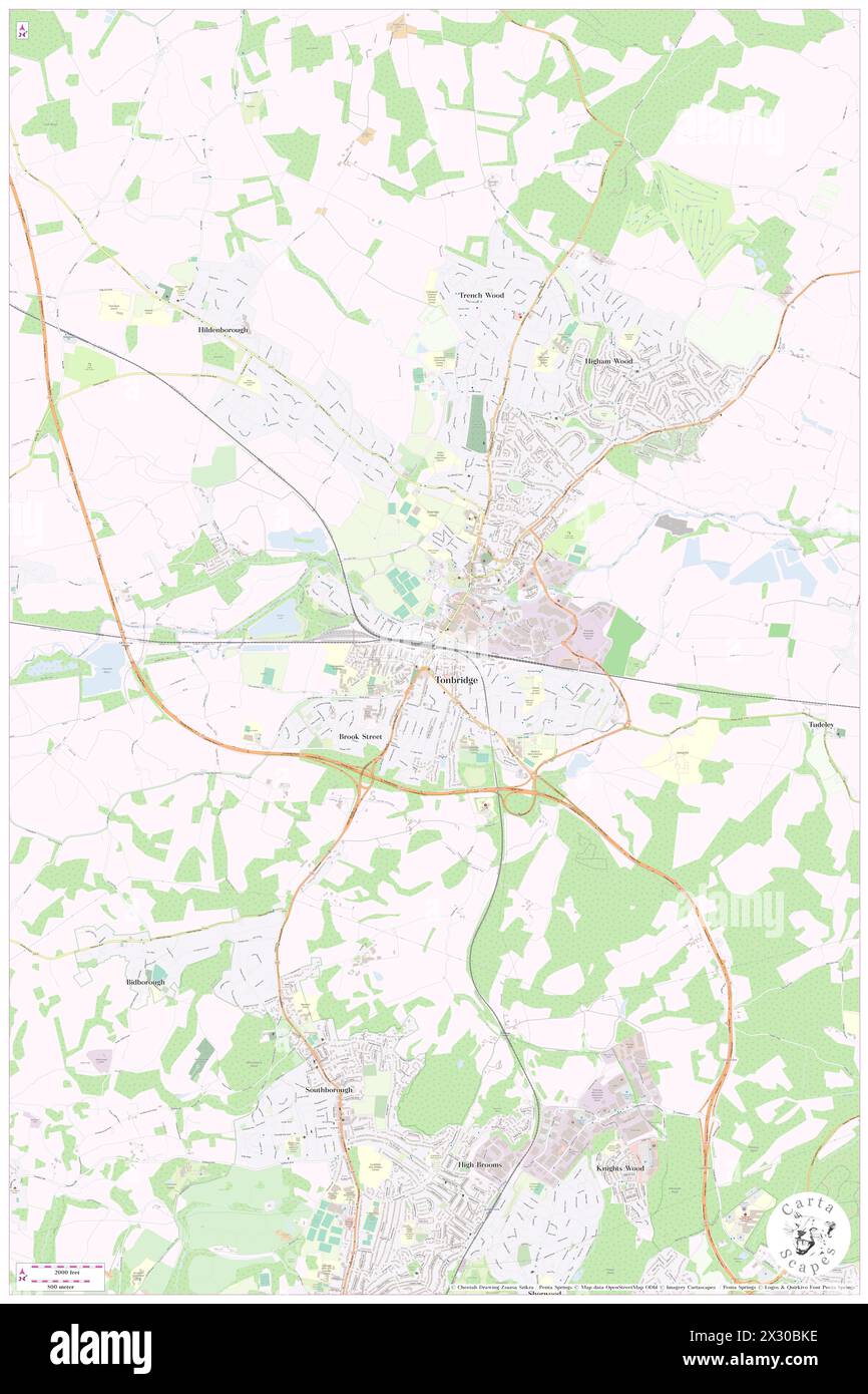 Kent railway map hi-res stock photography and images - Alamy