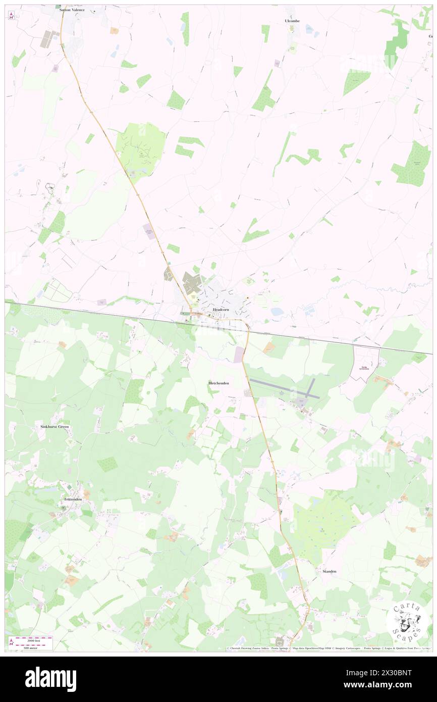 Kent railway map hi-res stock photography and images - Alamy