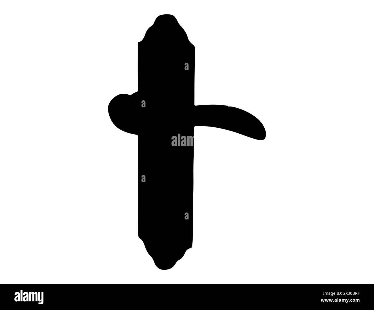 Closed sign door padlock Black and White Stock Photos & Images - Alamy