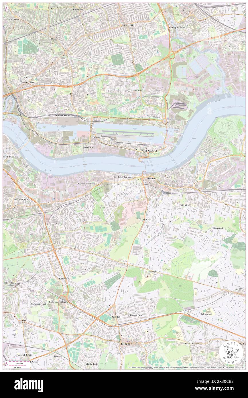 Woolwich Dockyard Railway Station, Greater London, GB, United Kingdom ...