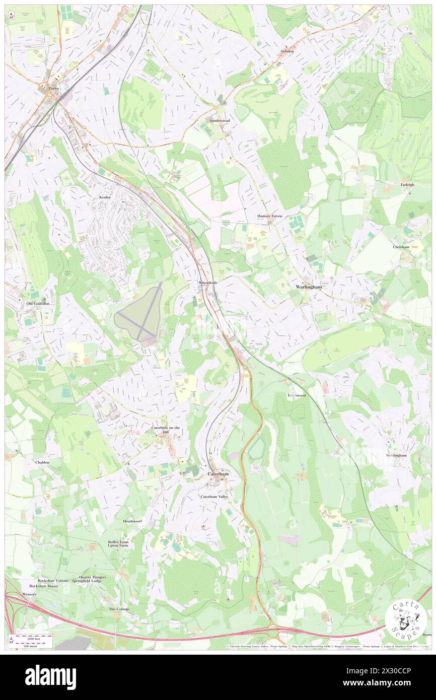 Whyteleafe South Railway Station, Surrey, GB, United Kingdom, England ...