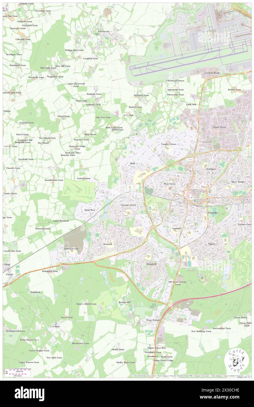 Ifield Railway Station, West Sussex, GB, United Kingdom, England, N 51 ...
