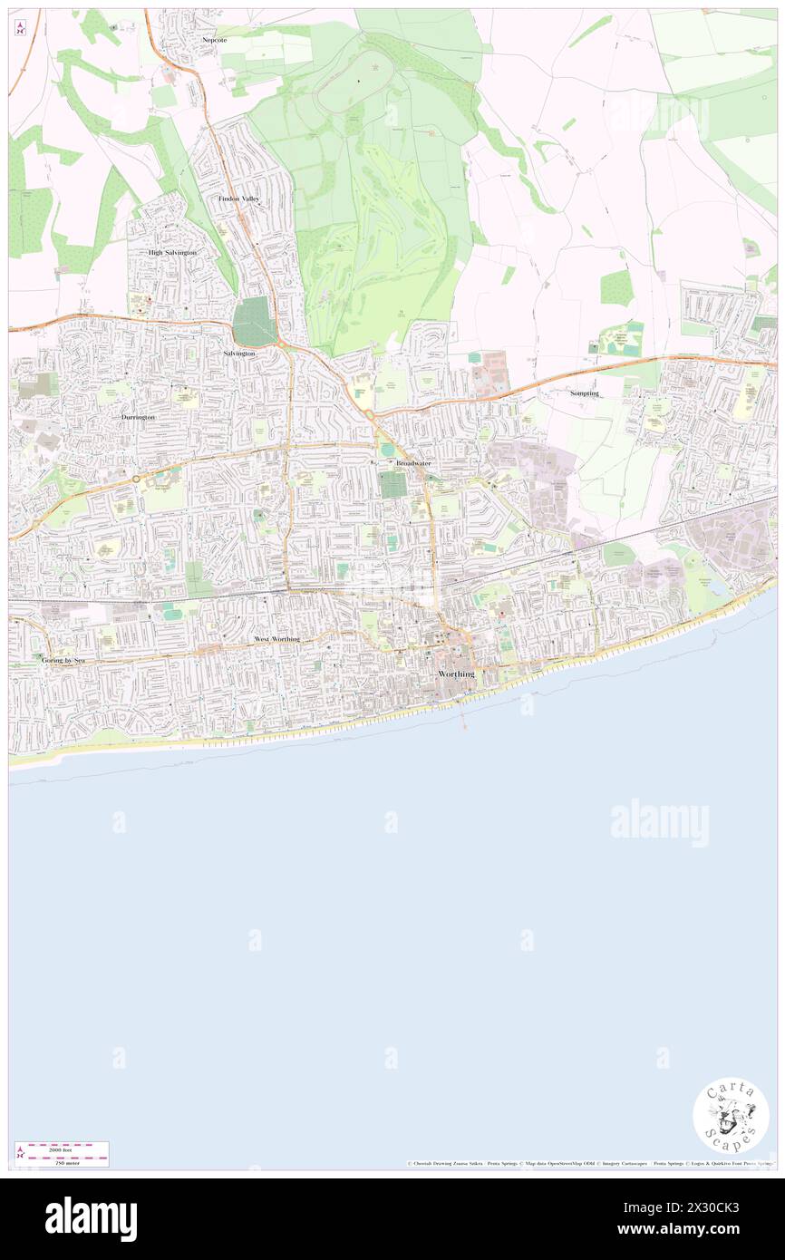 Sussex railway map hi-res stock photography and images - Alamy