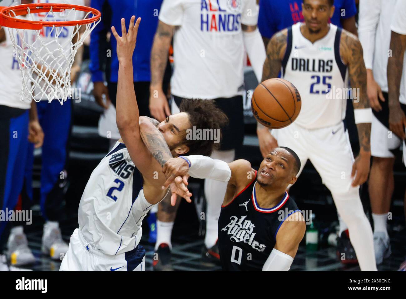 Los Angeles, United States. 23rd Apr, 2024. Los Angeles Clippers ...