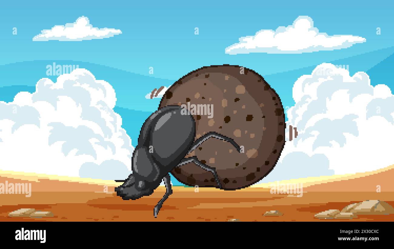 Cartoon beetle hi-res stock photography and images - Alamy