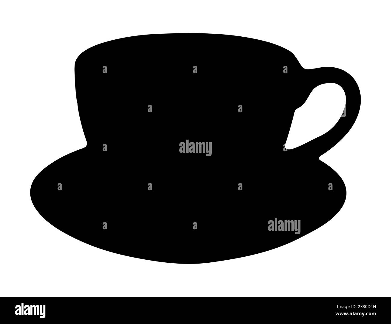 Cup silhouette vector art Stock Vector Image & Art - Alamy