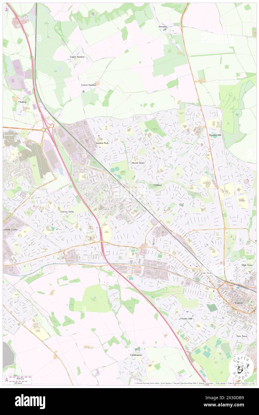 Leagrave railway station, Luton, GB, United Kingdom, England, N 51 54 ...