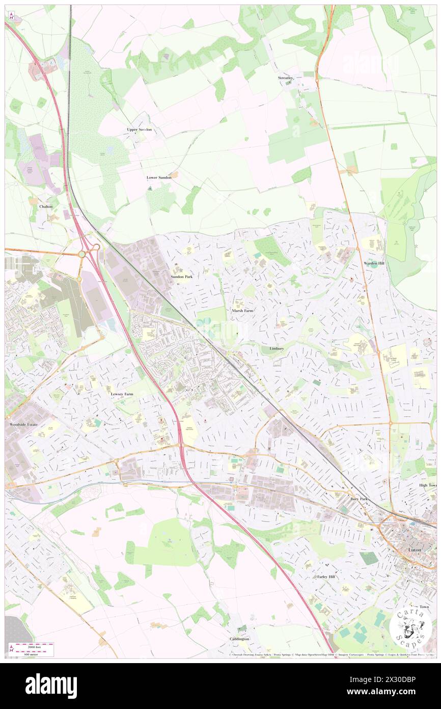 Source of the River Lea, , GB, United Kingdom, England, N 51 54' 35 ...