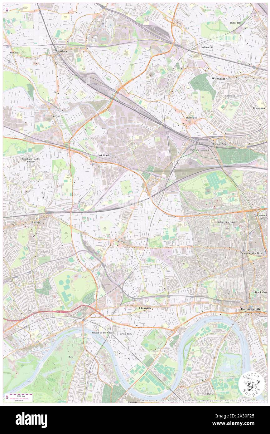 Acton Main Line Railway Station, Greater London, GB, United Kingdom ...