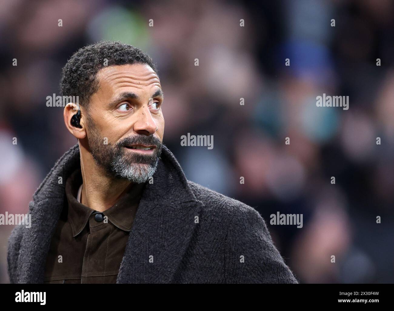 London, England, 23rd April 2024. TNT presenter Rio Ferdinand during ...