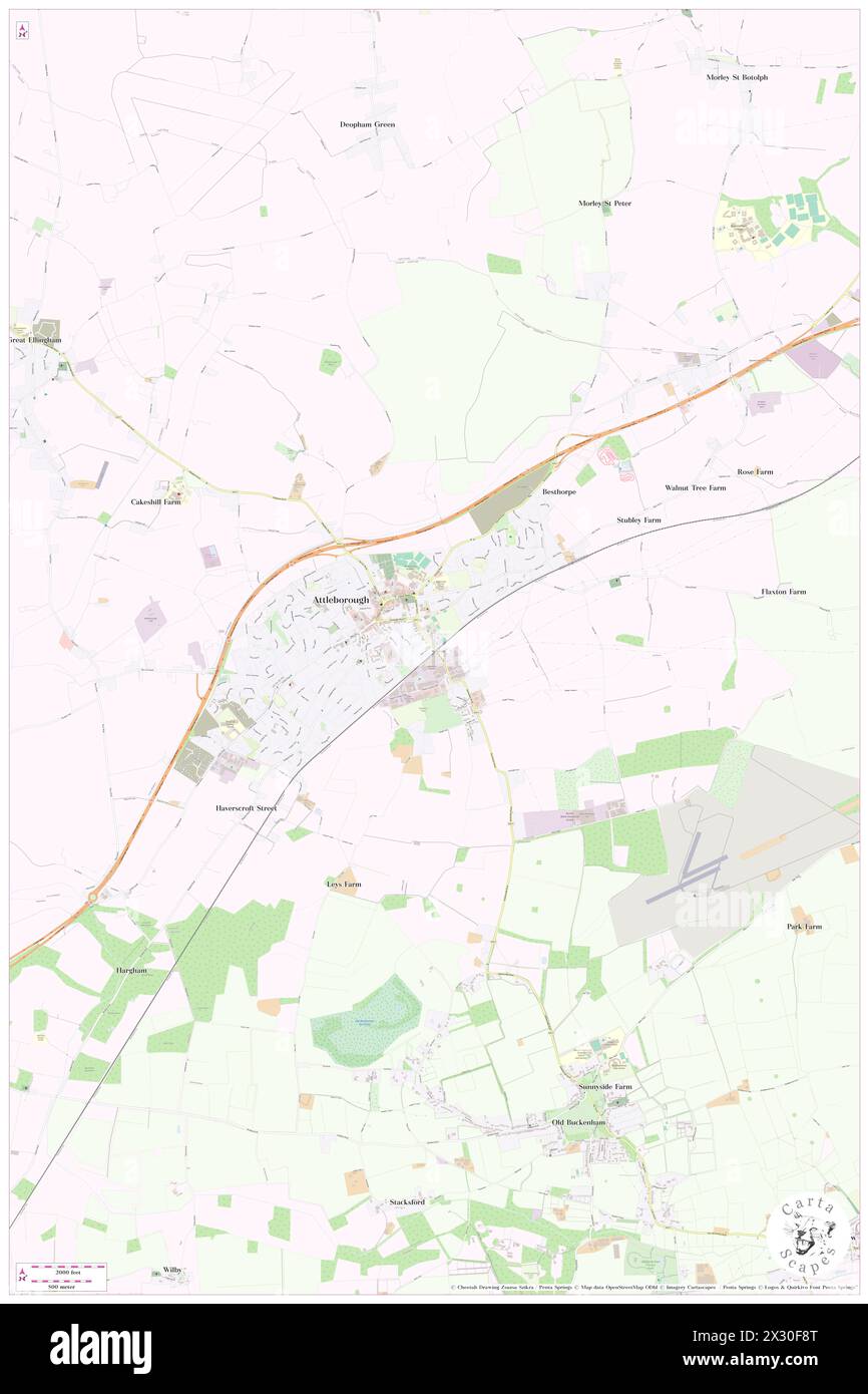 Attleborough Railway Station, Norfolk, GB, United Kingdom, England, N ...