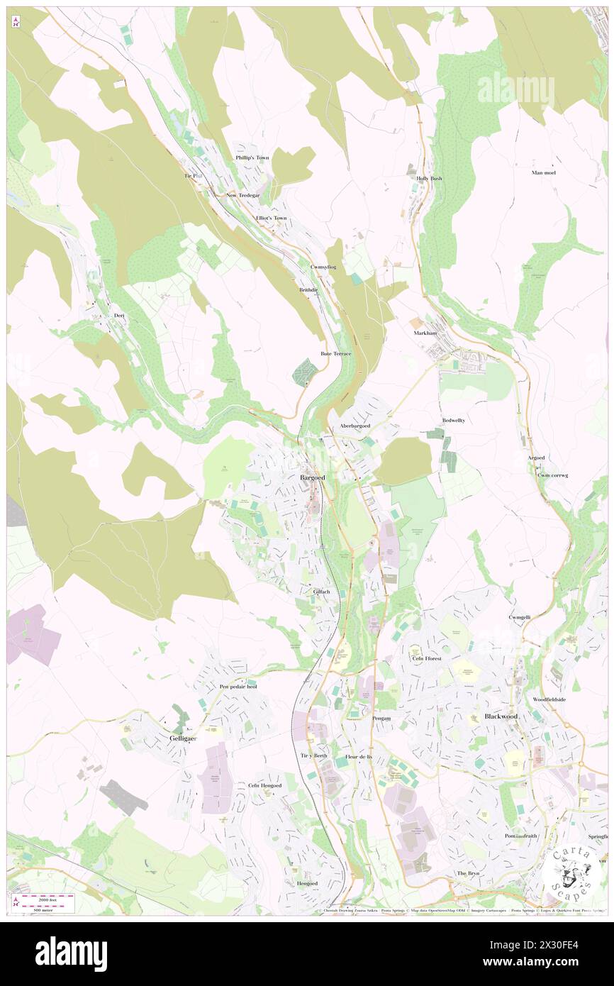 Bargoed Railway Station, Caerphilly County Borough, GB, United Kingdom ...