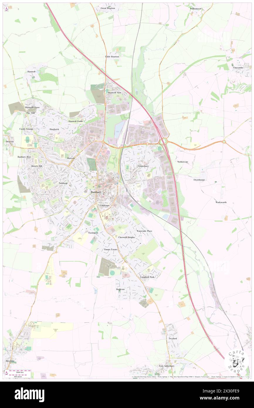 Banbury Railway Station, Oxfordshire, GB, United Kingdom, England, N 52 ...