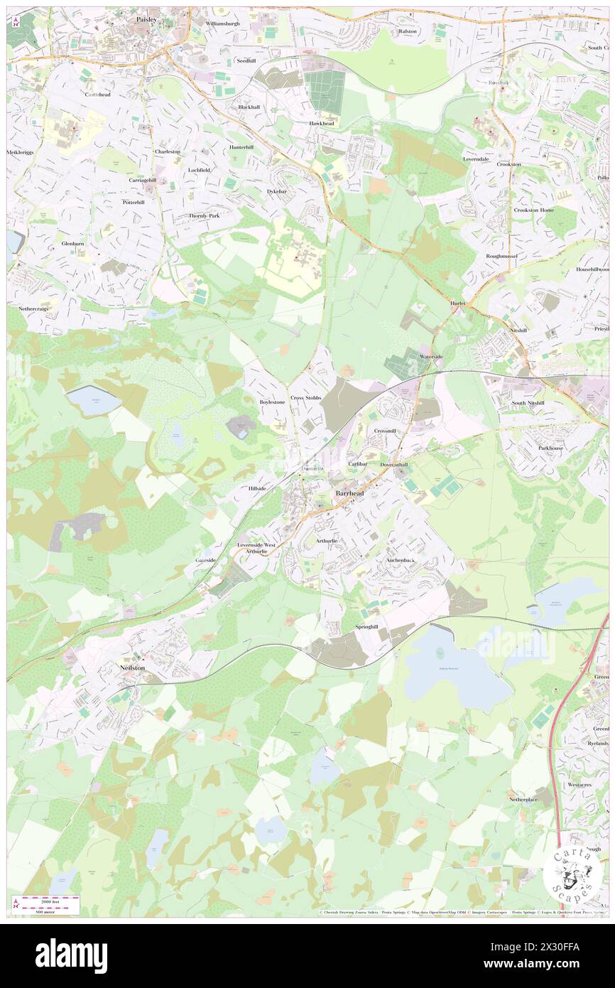 Barrhead Railway Station, East Renfrewshire, GB, United Kingdom ...